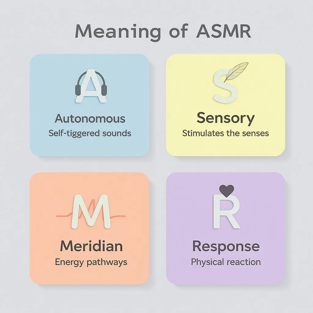 What is ASMR? ASMR Meaning and Definition
